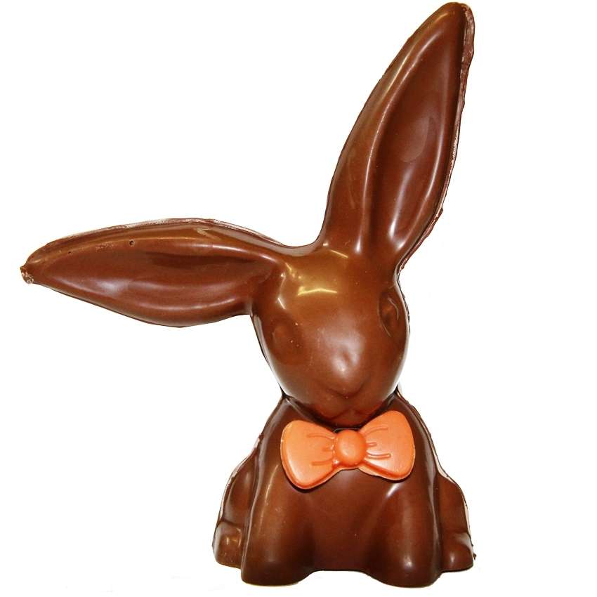 Lapin chocolat de Pâques - lait ou fraise